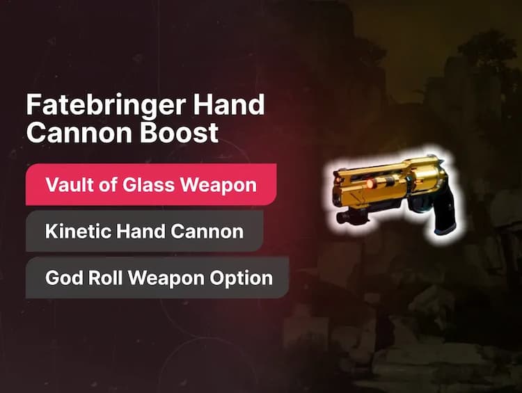 Fatebringer Hand Cannon Boost