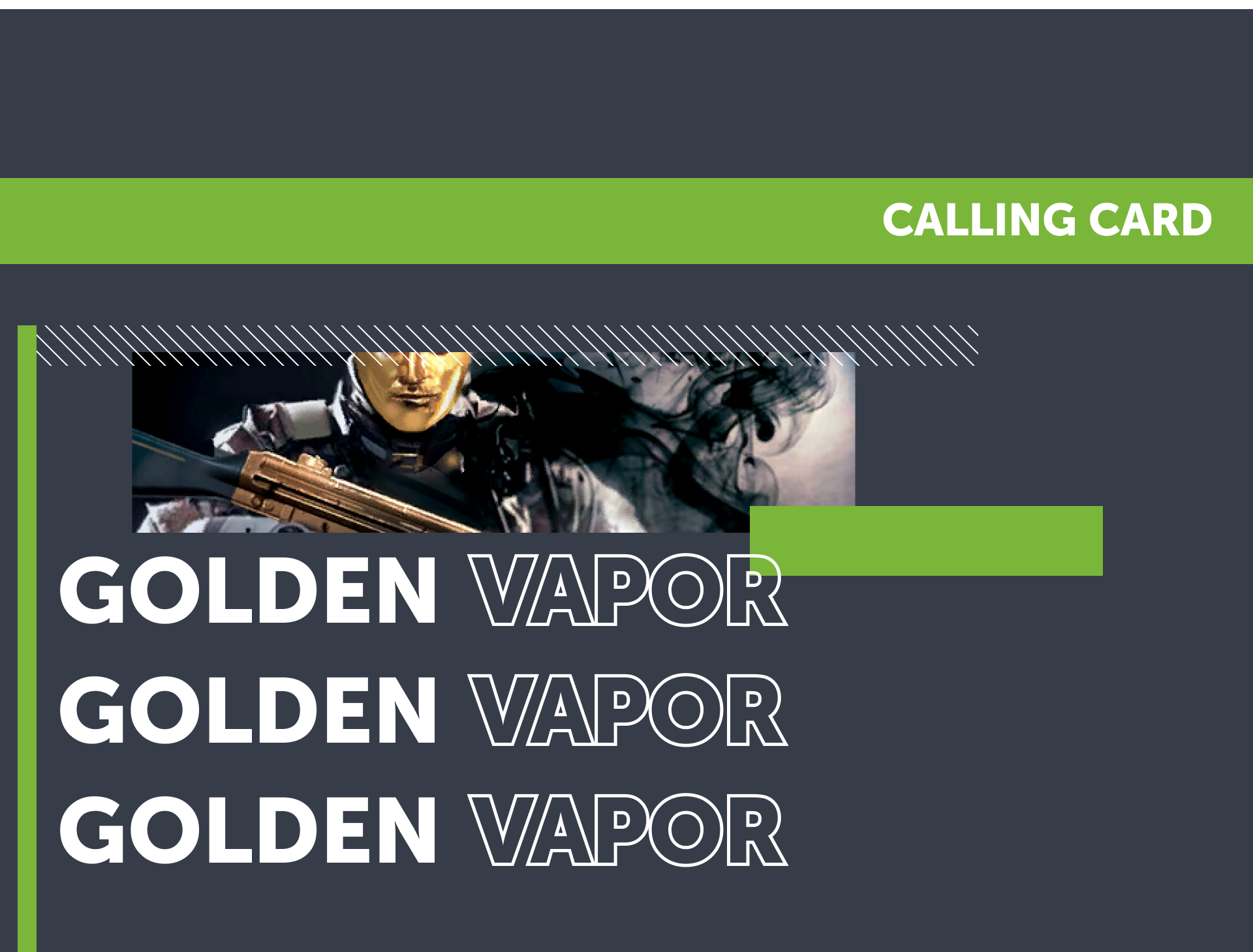 Buy MW3 Golden Vapor Calling Card 2024 - LFCarry.com