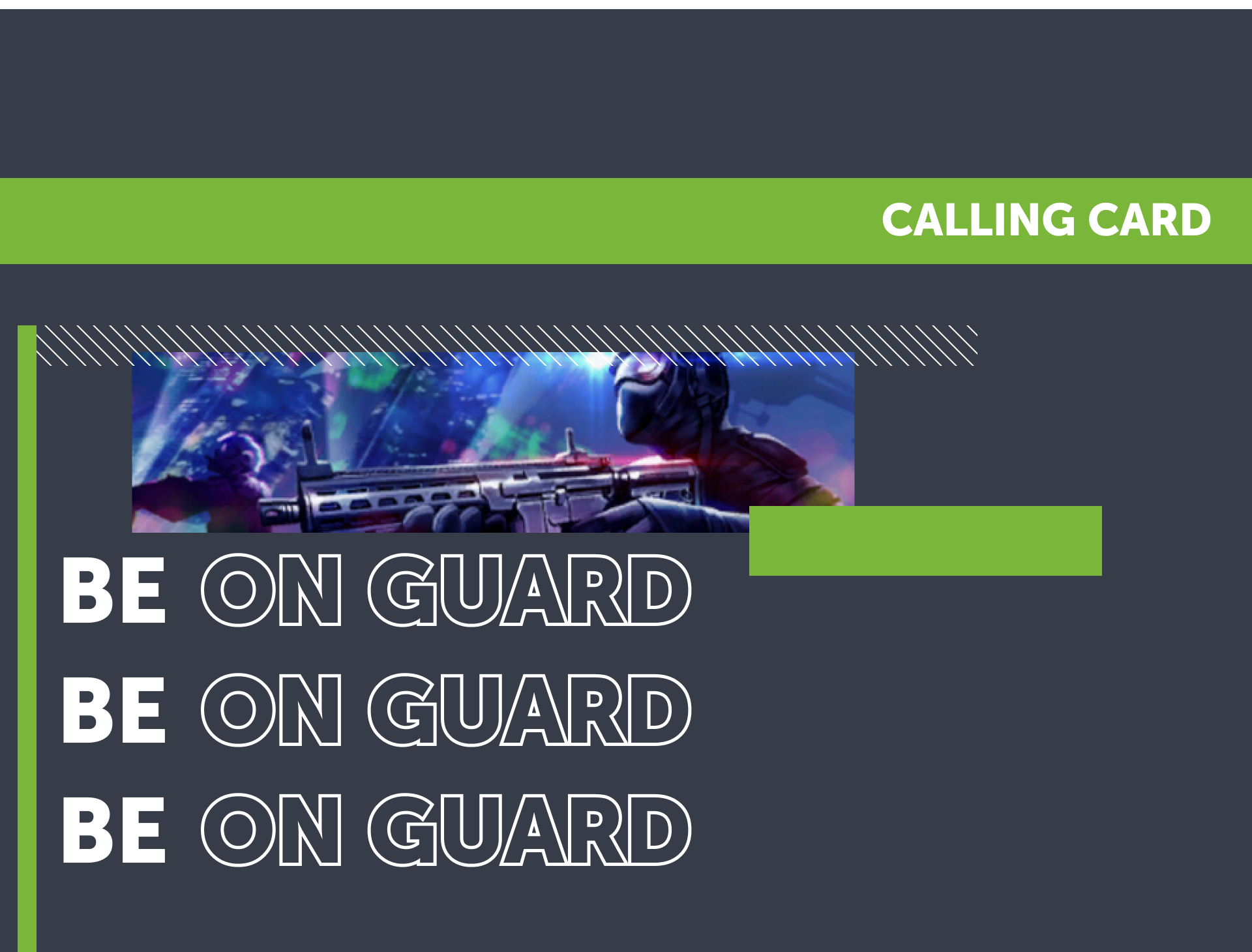 Buy MW2 Be On Guard Calling Card 2023 - LFCarry.com