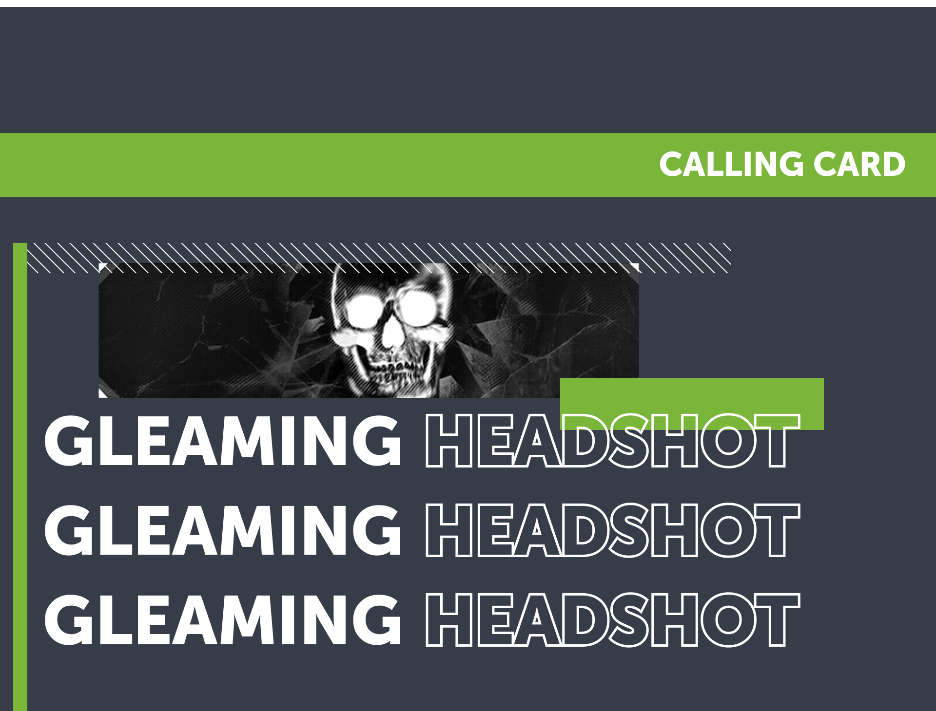 Buy MW3 Gleaming Headshot Calling Card 2024 - LFCarry.com