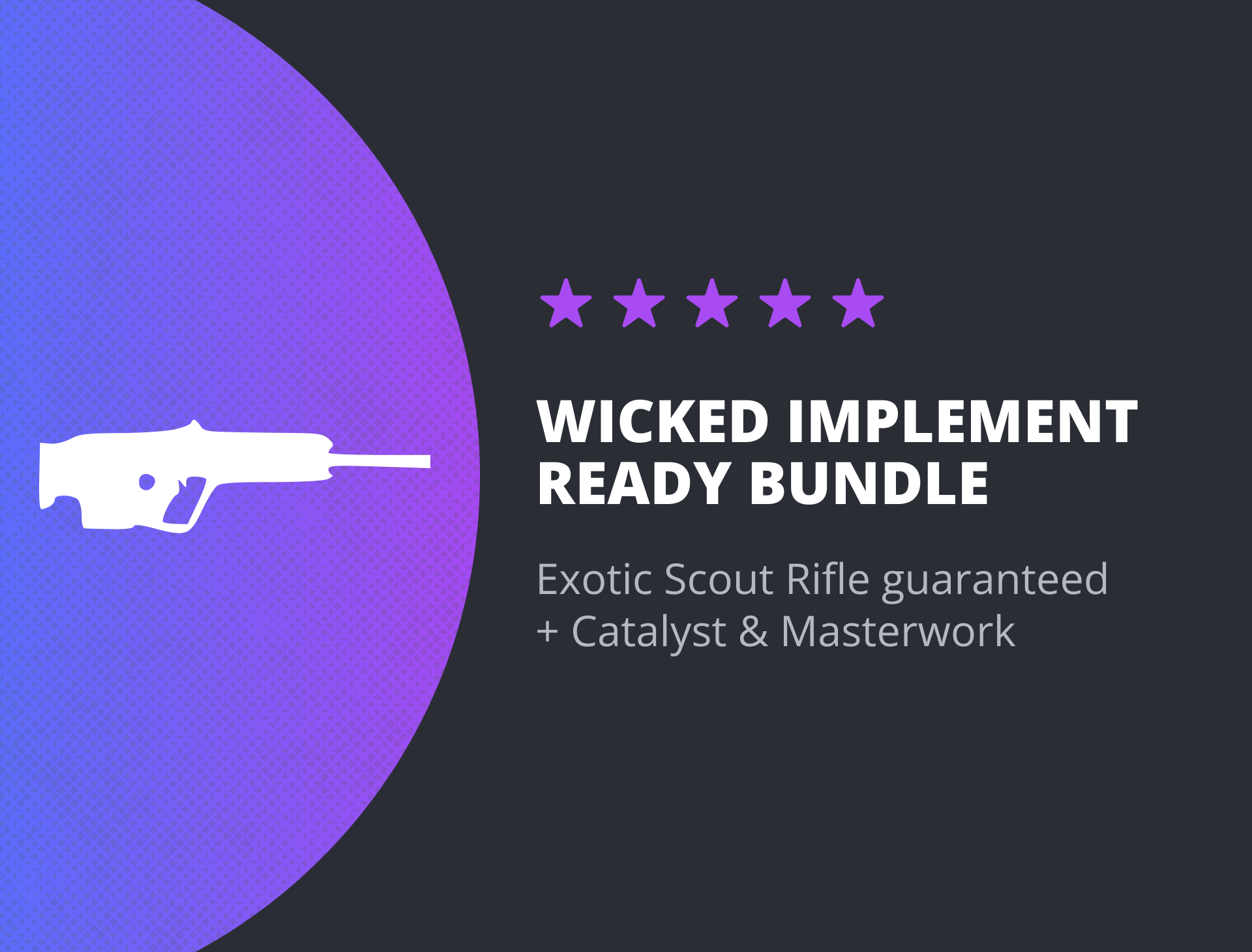 Wicked Implement + Catalyst + Masterwork Bundle - LFCarry.com Wicked Implement + Catalyst + Masterwork Bundle - LFCarry.com