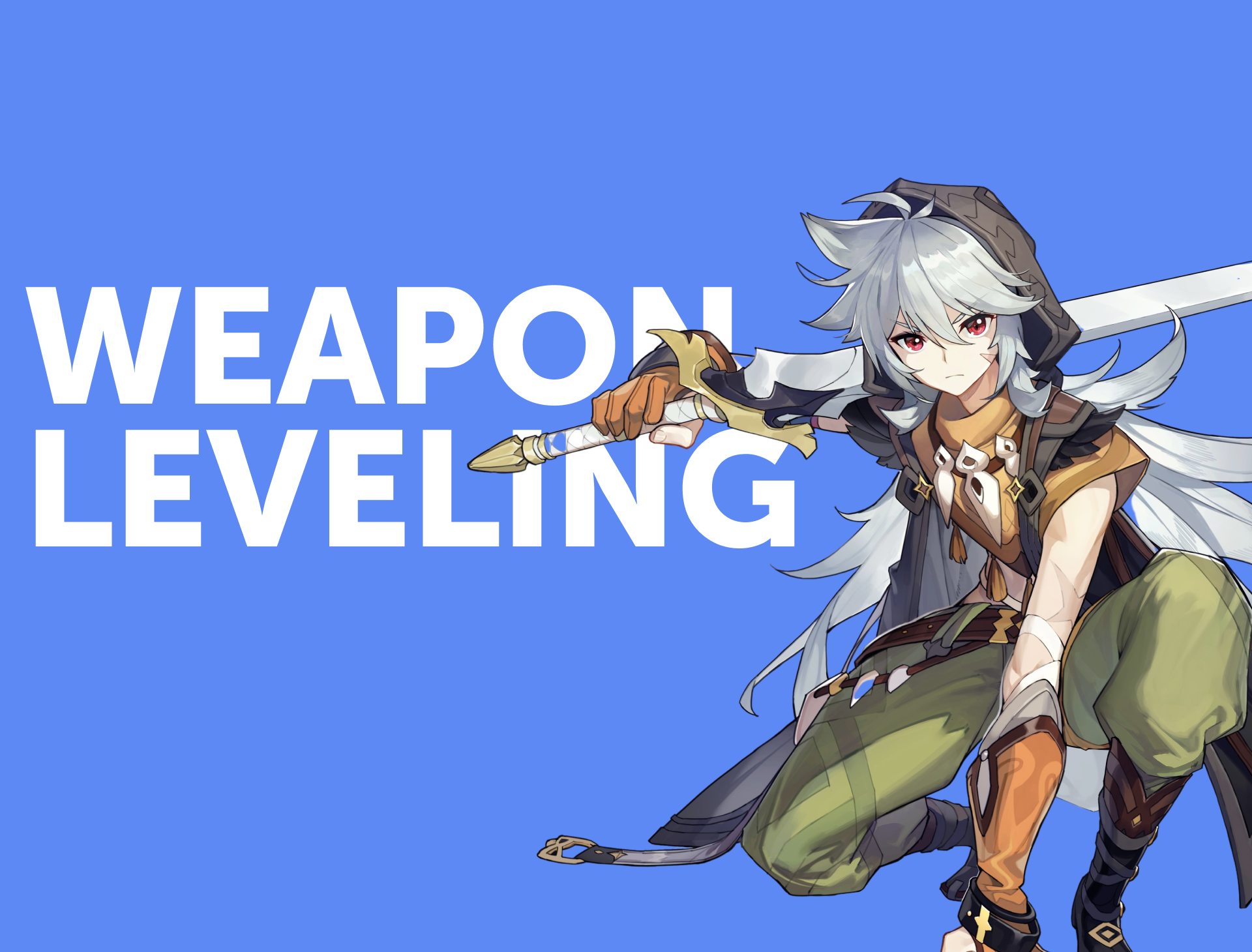 Genshin Weapon EXP Leveling Boost 2025 - LFCarry.com