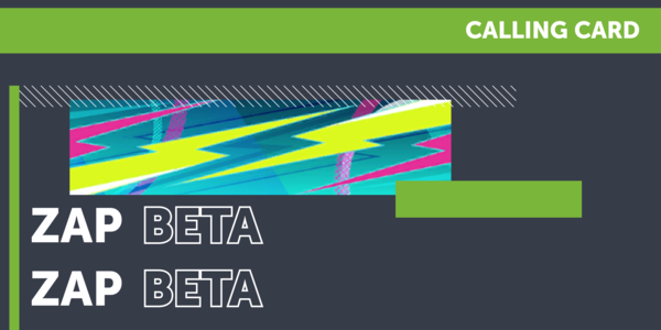 Buy ZAP BETA Calling Card | LFcarry