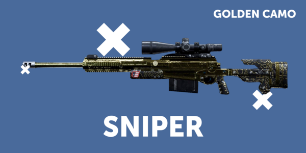 Buy CoD MW Sniper Golden Camo | CoD Modern Warfare Carry
