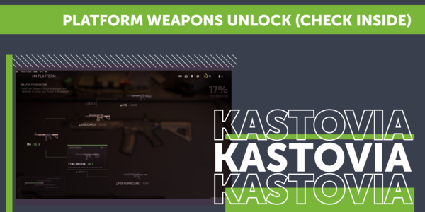Buy CoD MW2 Kastovia Platform Weapons Unlock Boost