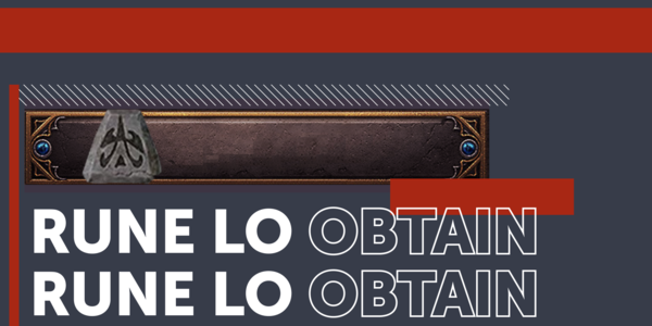 Buy Lo Rune Farming in Diablo 2 Resurrected - LFcarry.com