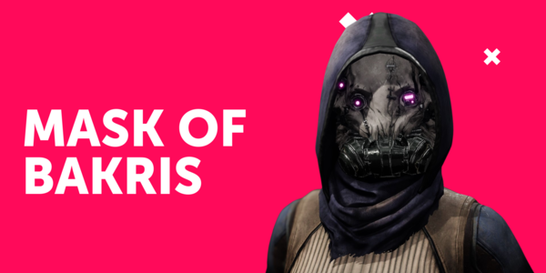 Buy Destiny 2 Mask Of Bakris Exotic Helmet Boost - LFcarry.com