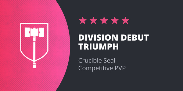 Buy Destiny 2 Division Debut Triumph Boost - LFcarry.com