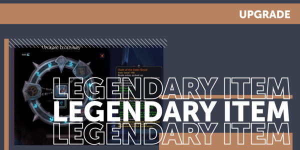 Buy WoW Legendary Item 291 ilvl Upgrade - LFcarry.com