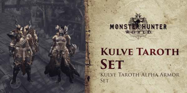 Buy Kulve Taroth Set Boost | Monster Hunter World Carry Service