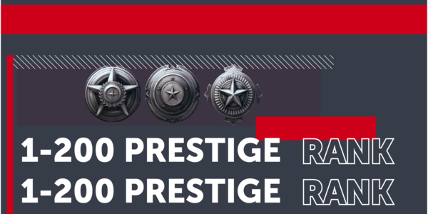 Buy CoD Vanguard Prestige Rank 1-200 Boost Service | LFcarry