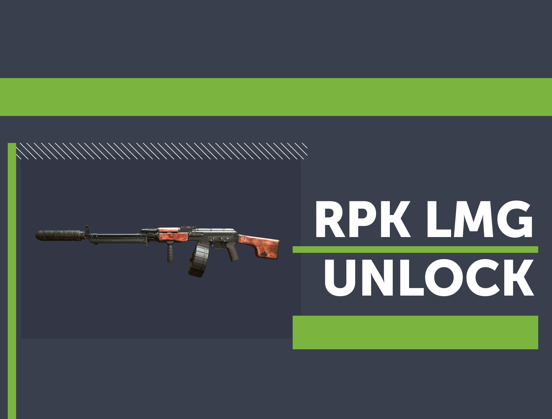 Buy RPK LMG Unlock Boost - CoD MW 2 Service