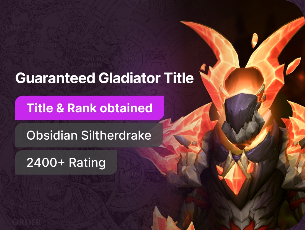 WoW Gladiator Boost - Buy WoW PVP Carry Service - LFCarry.com