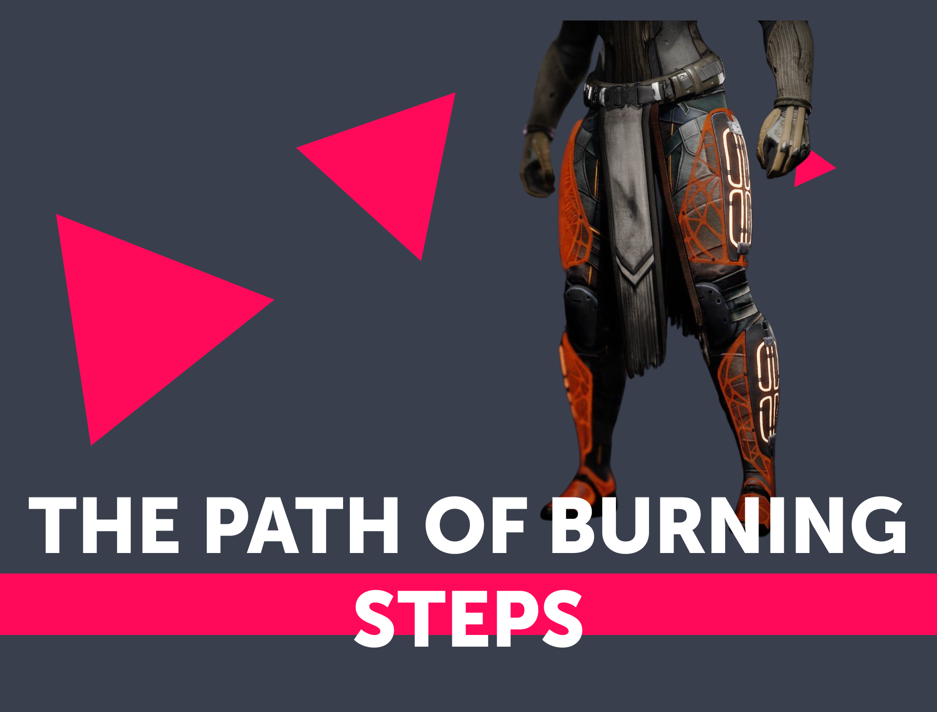 The Path of Burning Steps Exotic Boots for Titan - LFcarry.com