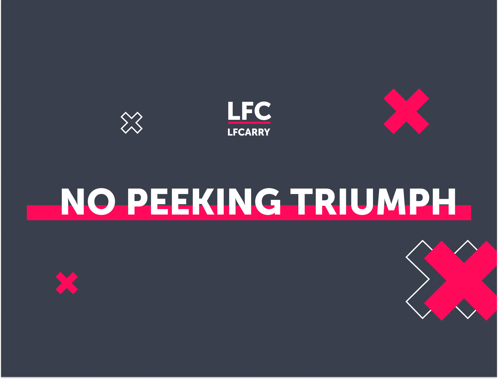 Buy Destiny 2 No Peeking Triumph Boost - Carry Service | LFcarry