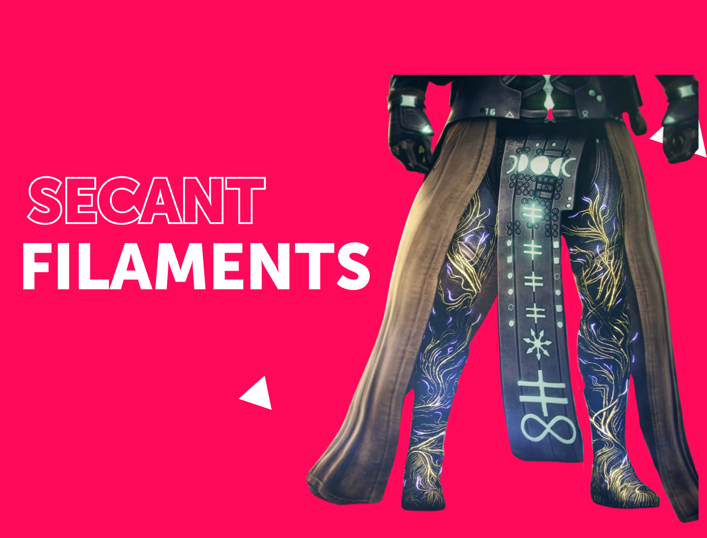 Secant Filaments Exotic Legs Armor For Warlock - LFcarry.com