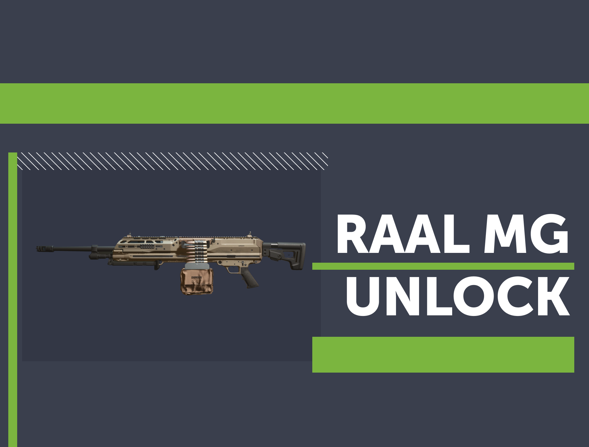 Buy Raal-MG LMG Unlock Boost - CoD MW 2 Service - LFCarry.com